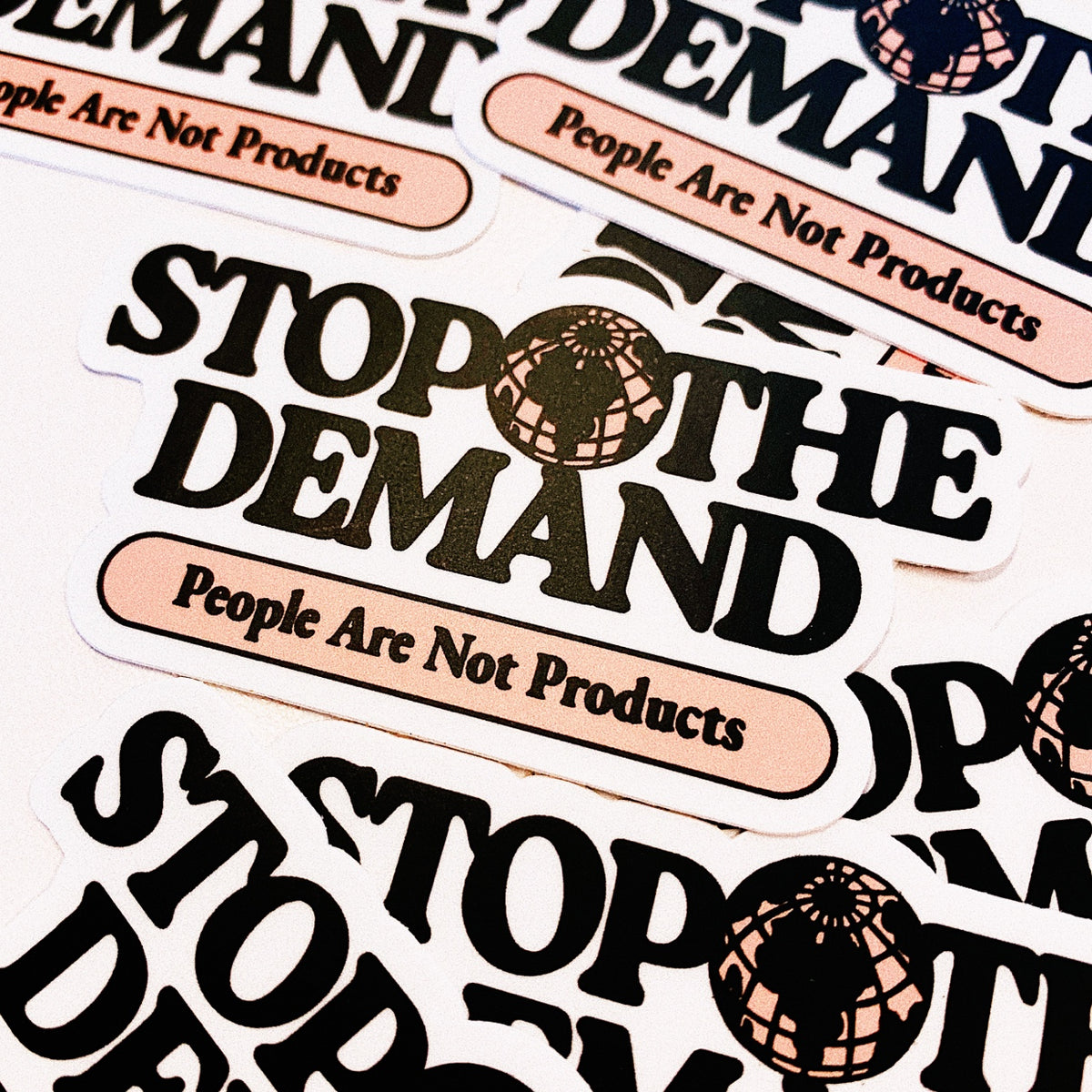 Stop The Demand Sticker – Fight the New Drug